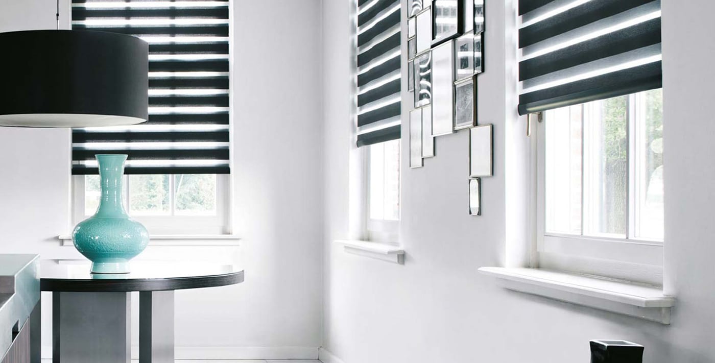 Store intérieur à enroulement night & day - MVM Vitrerie Miroiterie Brest